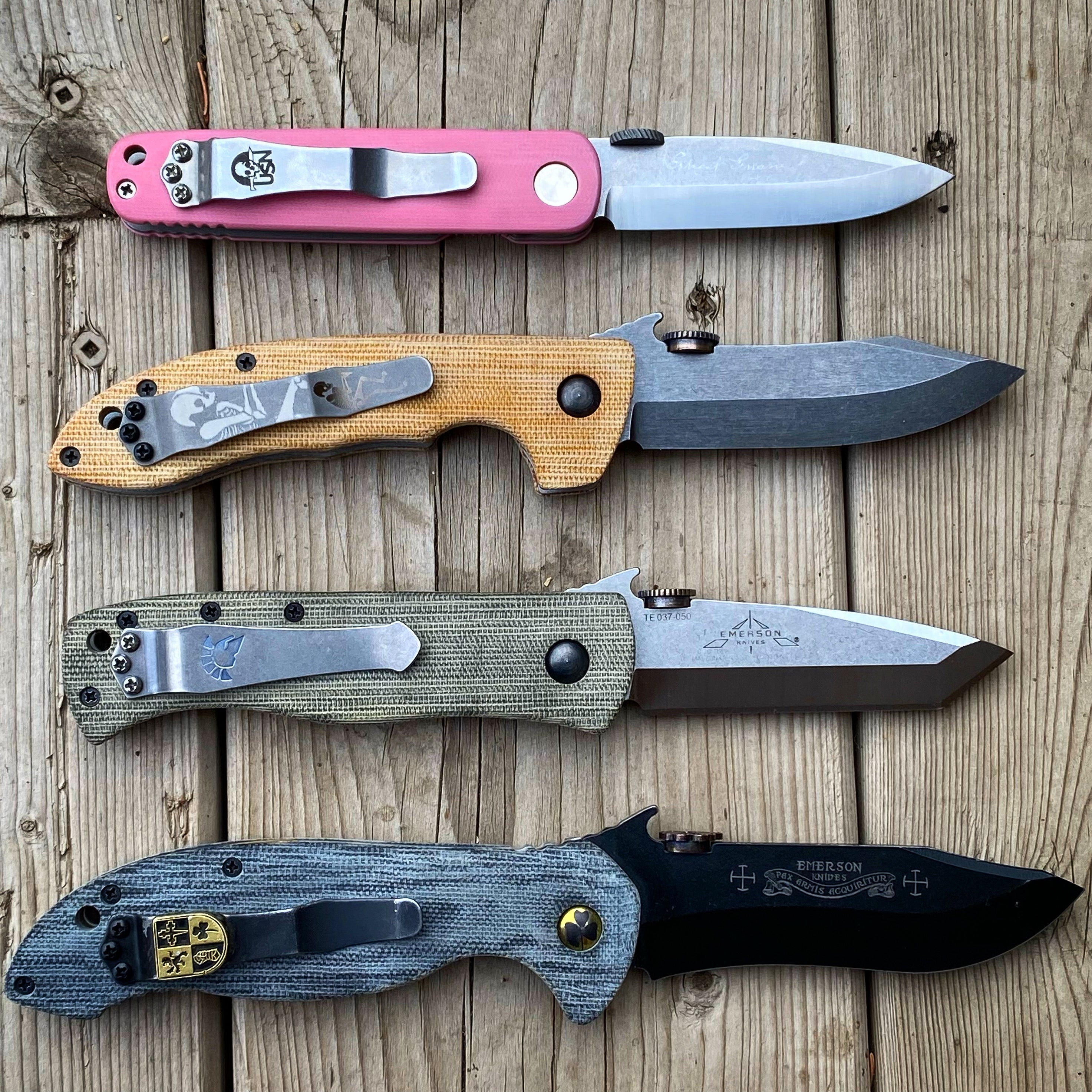 Other Emerson Model Handles – Kahless Custom Metalworks